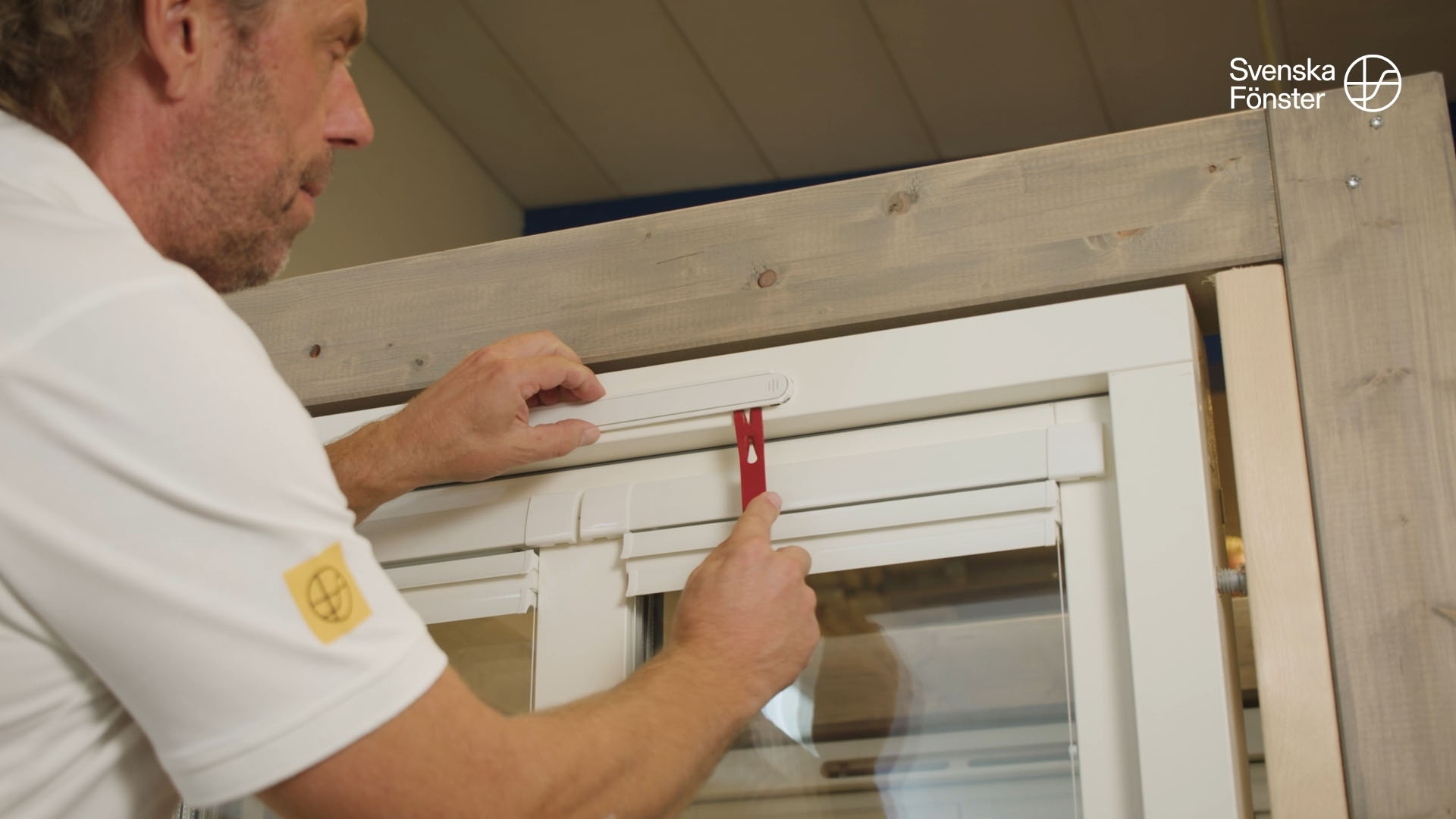 Så byter du en spaltventil i fönster och altandörrar